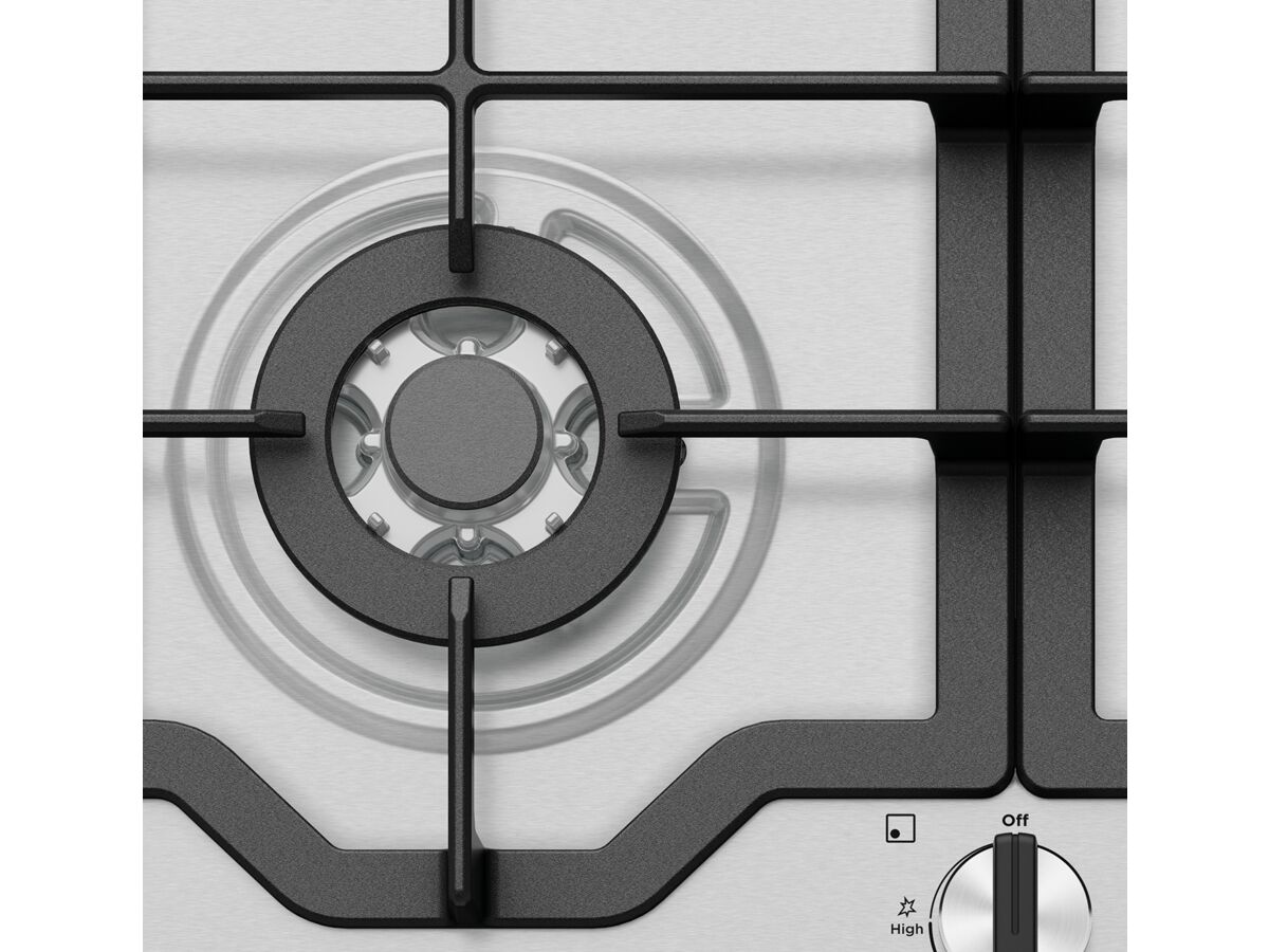 Westinghouse WHG644SC 60cm Gas Cooktop 4 Burner from Reece