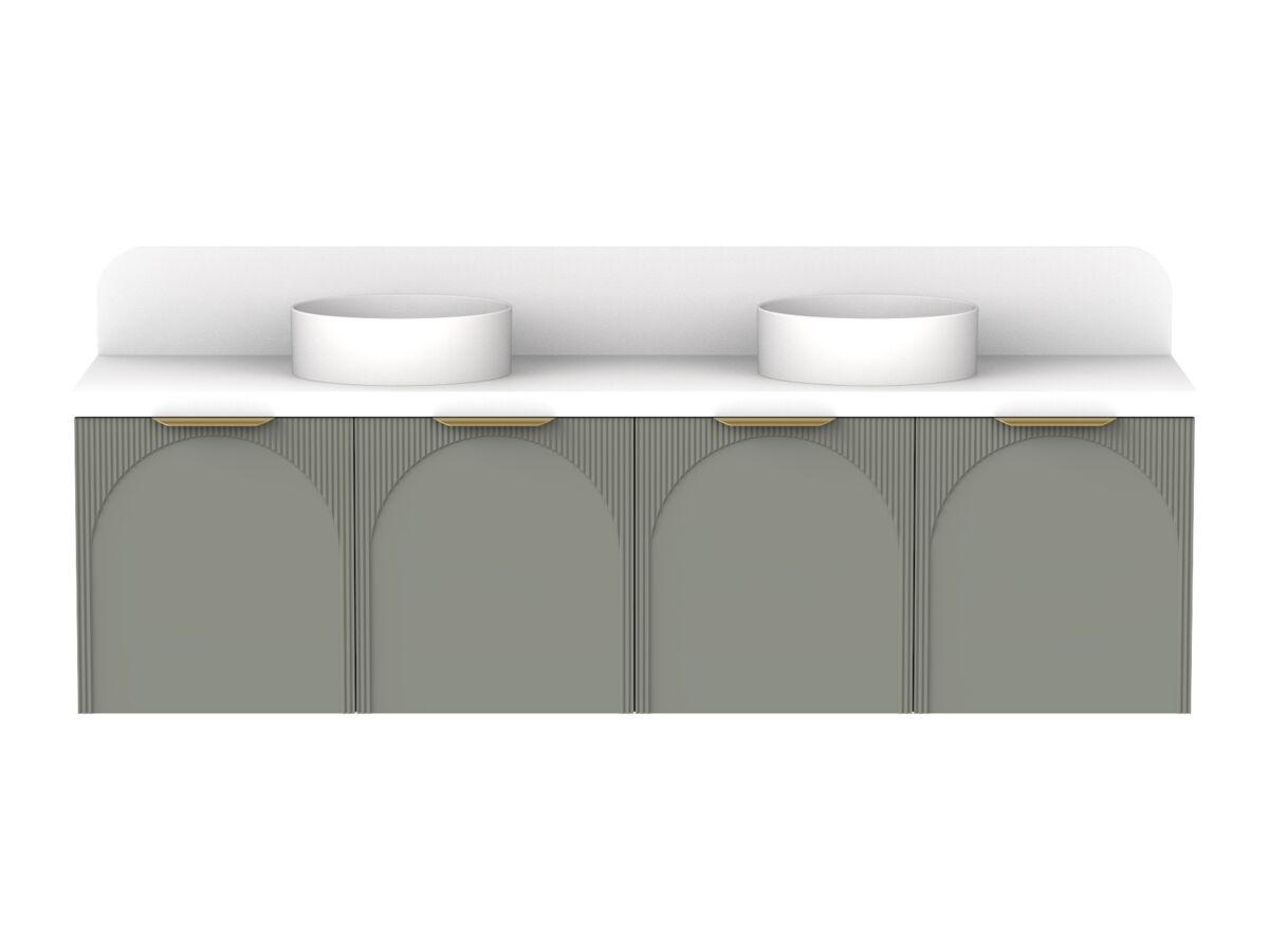 ADP Archie by Alisa & Lysandra All Door Wall Hung Vanity Unit Double ...