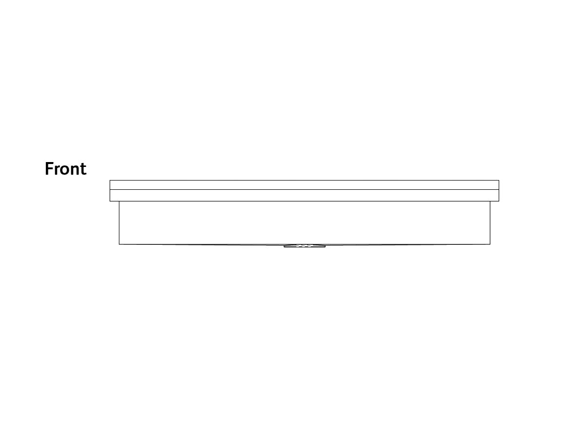 3Monkeez PT-7 Wallsend Pattern Trough 1500mm Long from Reece