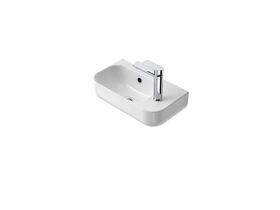 Caroma Luna Hand Wall Basin One Taphole Overflow White from Reece