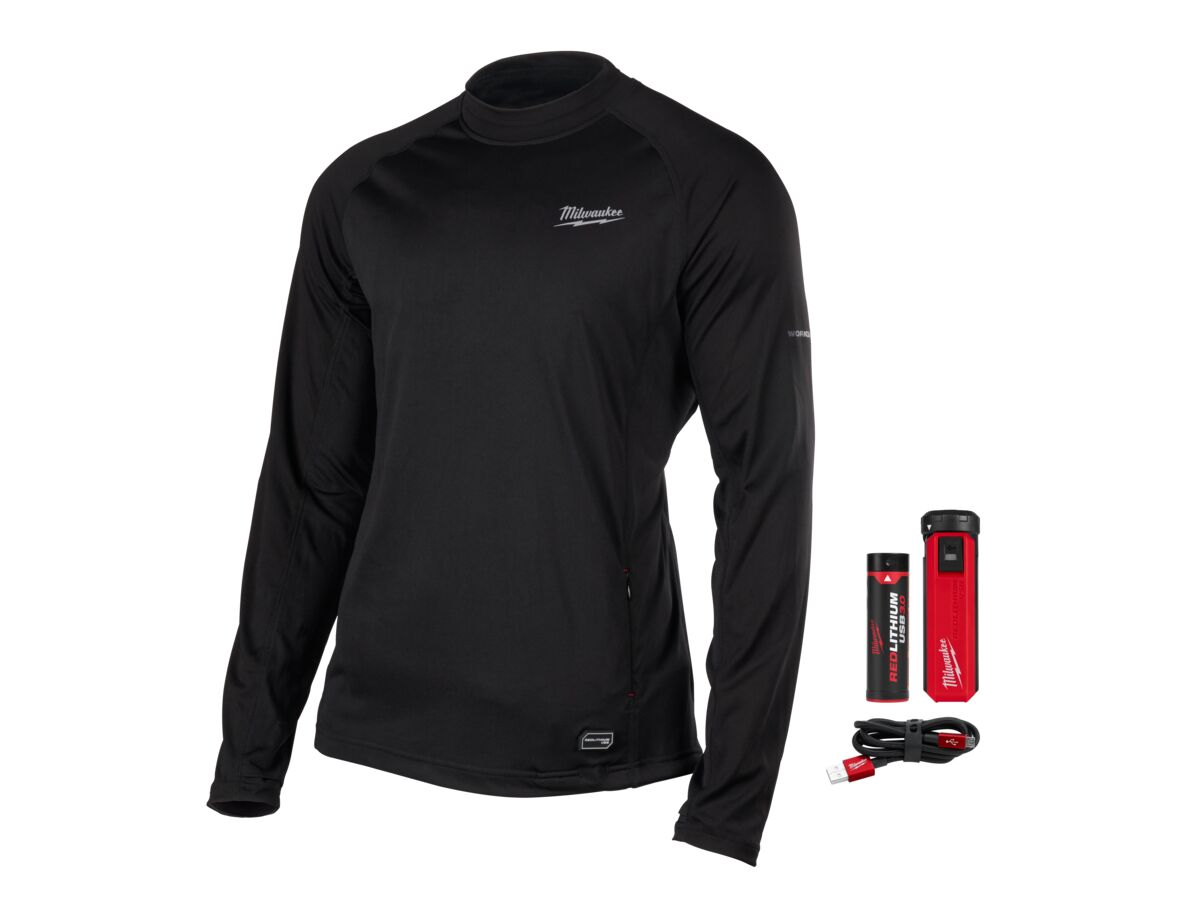 Milwaukee USB Heated Base Layer XL from Reece