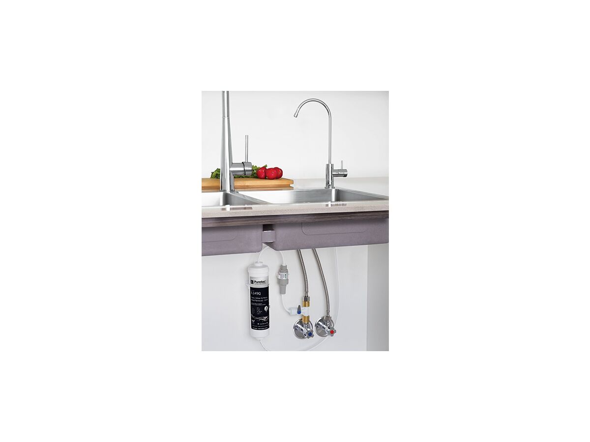 Puretec X3 Inline Undersink Filter System 1um from Reece