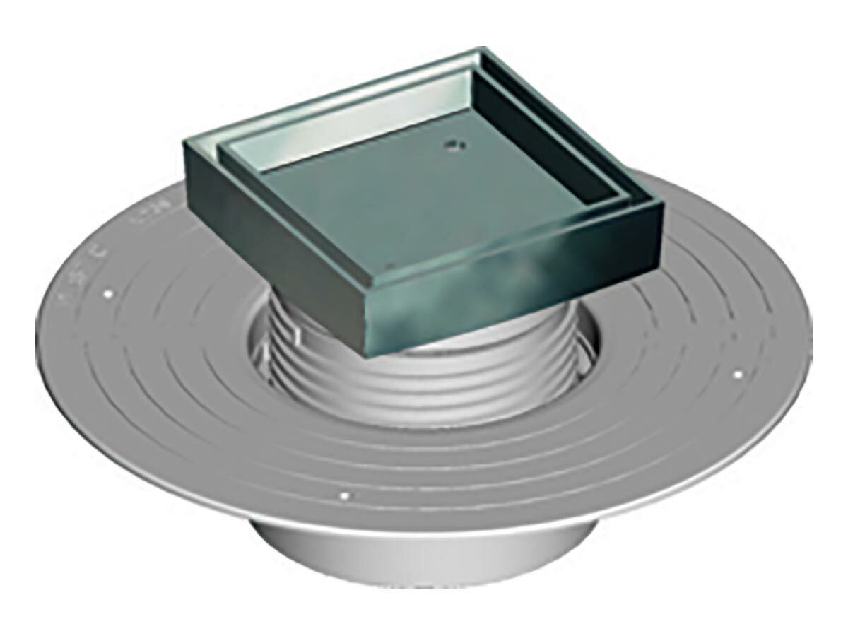Versa-Tile Floor Waste SW Tile 100mm from Reece