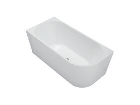 Isabella Acrylic Corner Back to Wall Bath Right Hand 1500mm from Reece