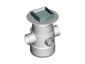 Floor Waste Gully Kit Smart Tile 65mm from Reece