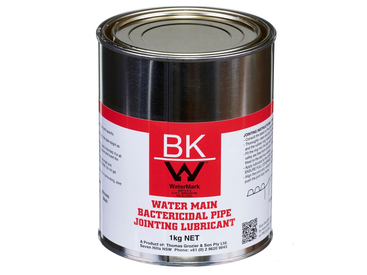 PVC Bactericidal Lubricant (Water) 1Kg from Reece