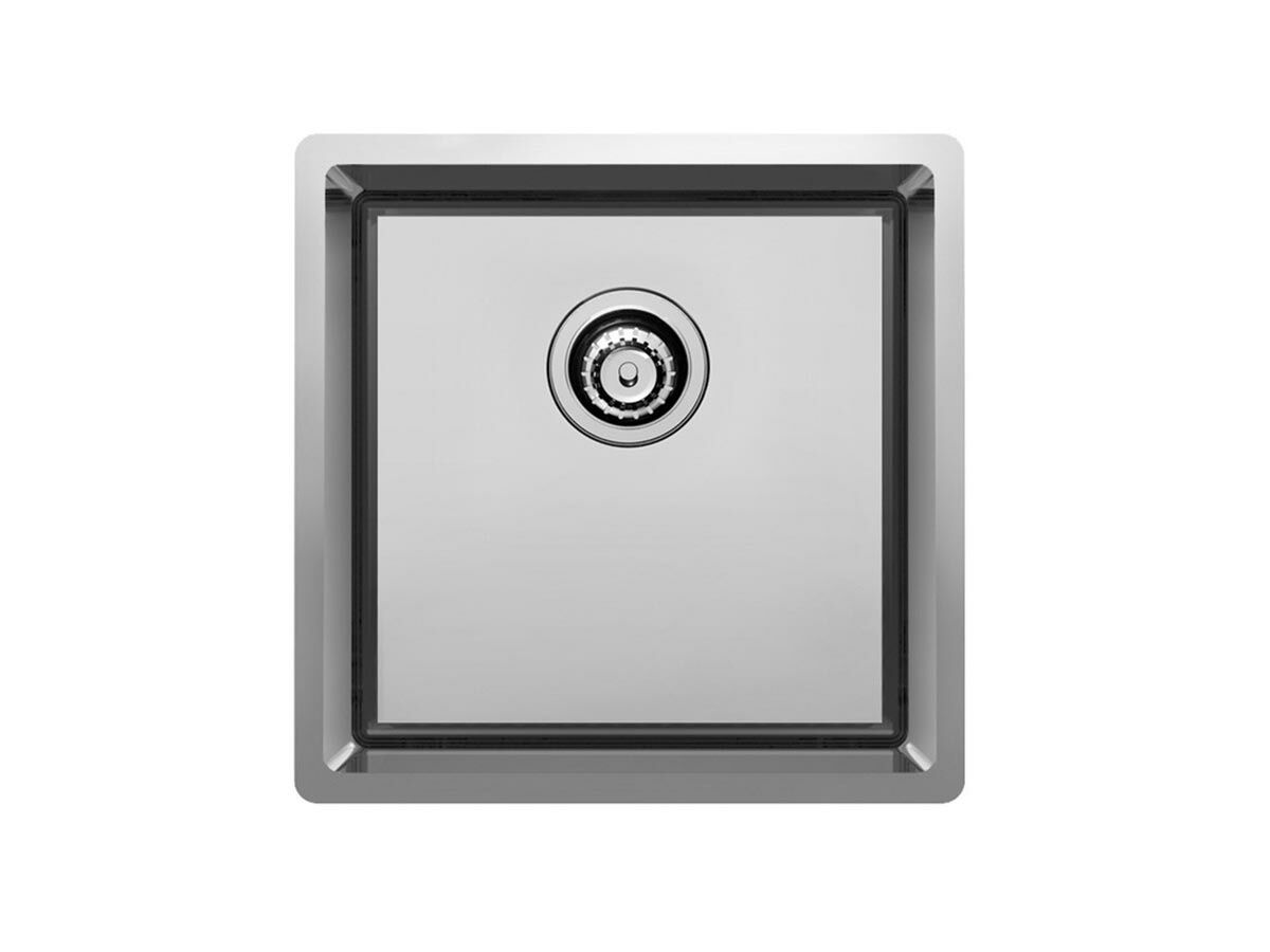 Clark Prism Single Bowl Undermount Sink Stainless Steel from Reece