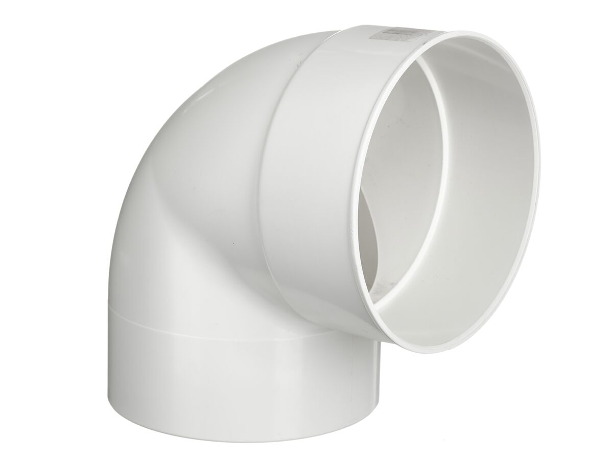PVC Stormwater Bend 150mm x 90 Degree Male & Female Plain from Reece