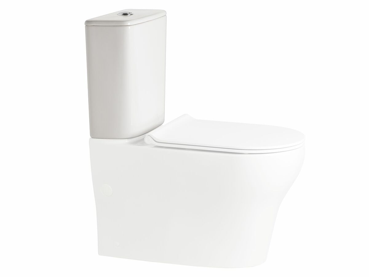 American Standard Cygnet Hygiene Rim Close Coupled Back To Wall Square ...