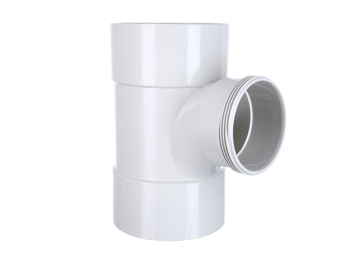 DWV Junction 225mm x 150mm x 90 Degree Female & Female Plain from Reece