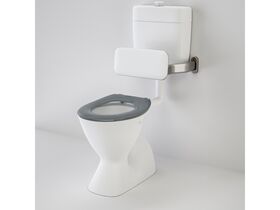 Caroma Cosmo Care S Trap White Toilet Suite & Backrest with Caravelle ...