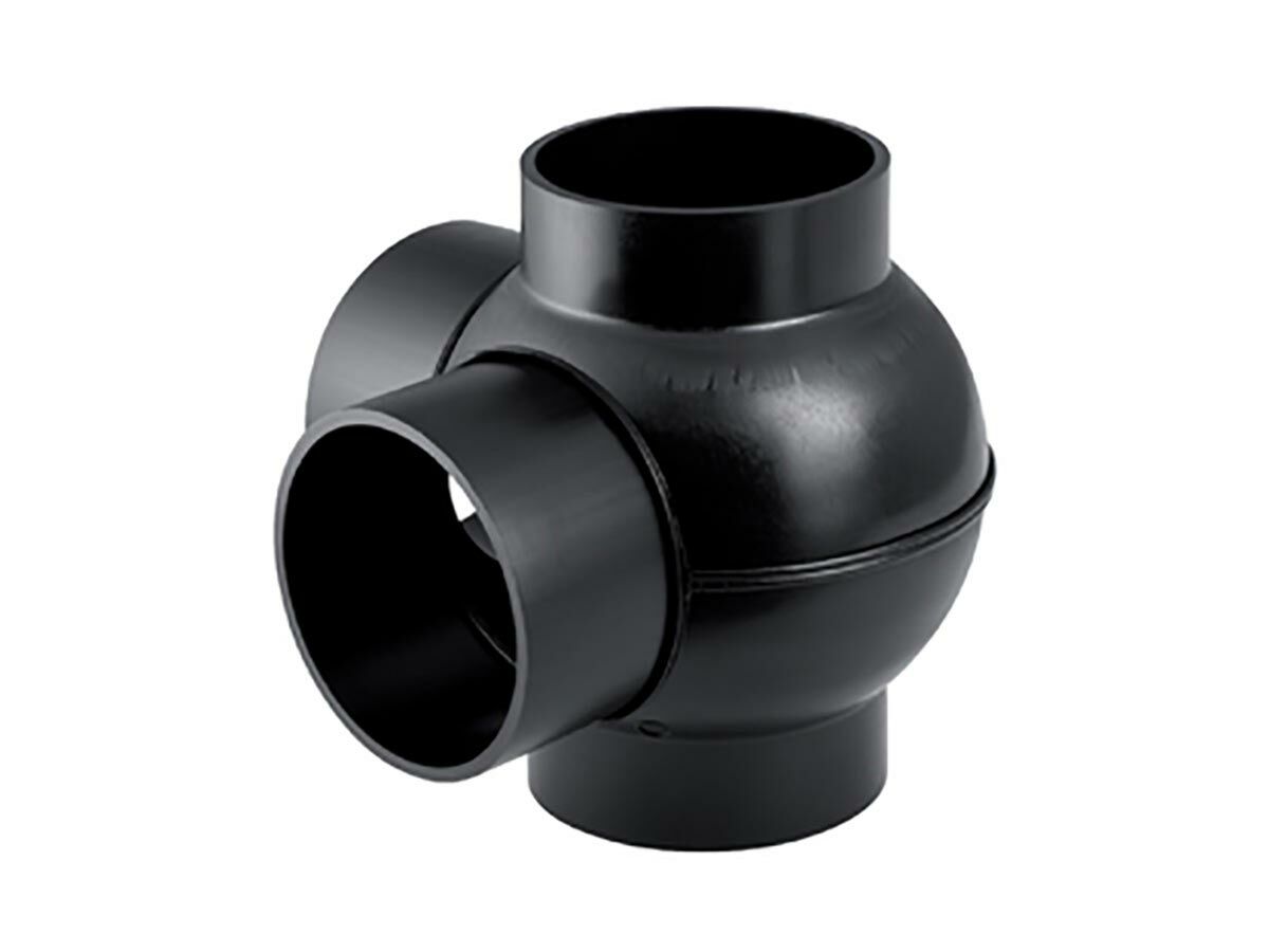 Geberit 2 Way Branch Junction 110mm x 110mm x 90 Degree from Reece