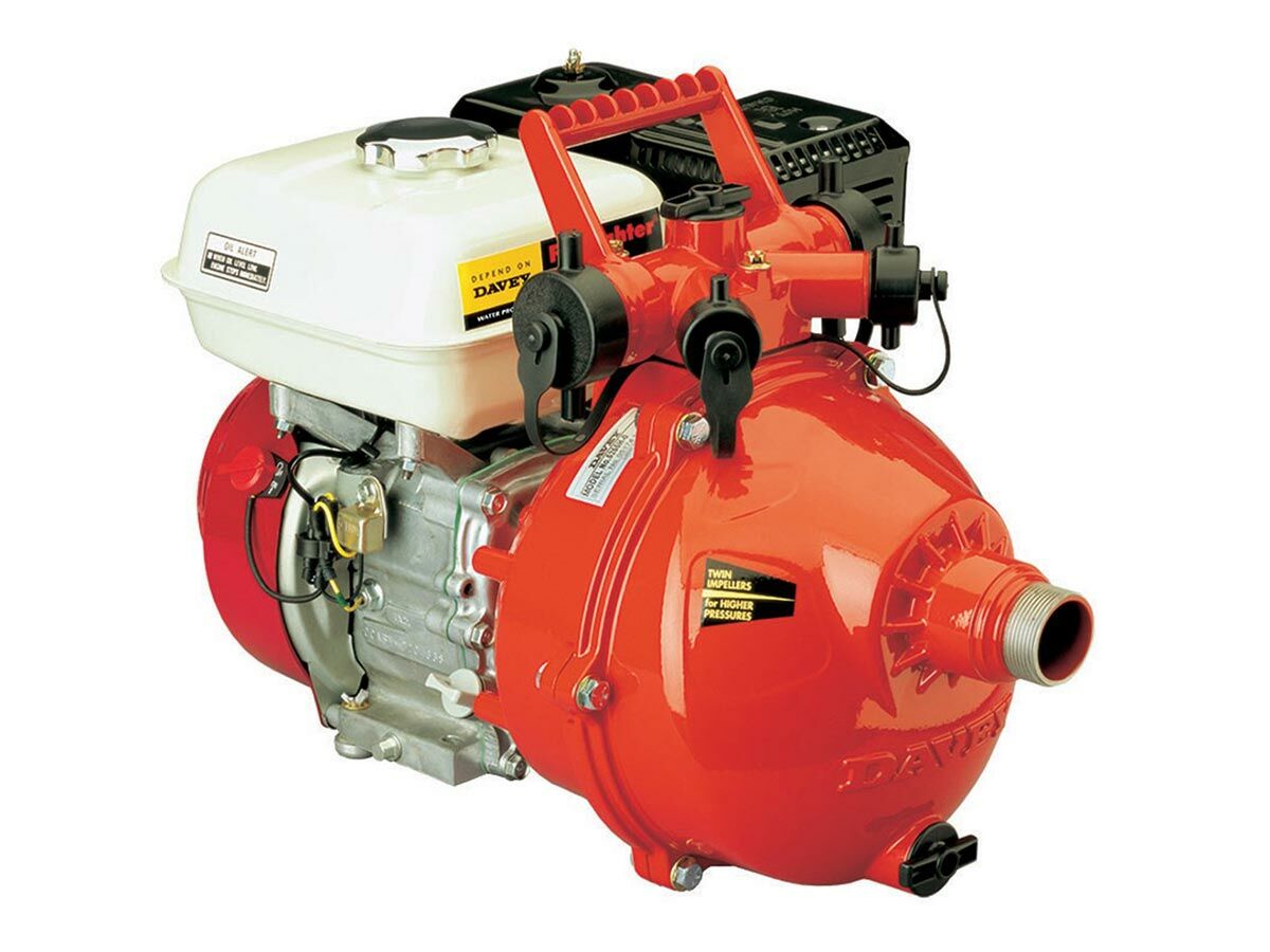 Firefighter Pump Engine Driven Twin 6.5Hp 5265HE from Reece