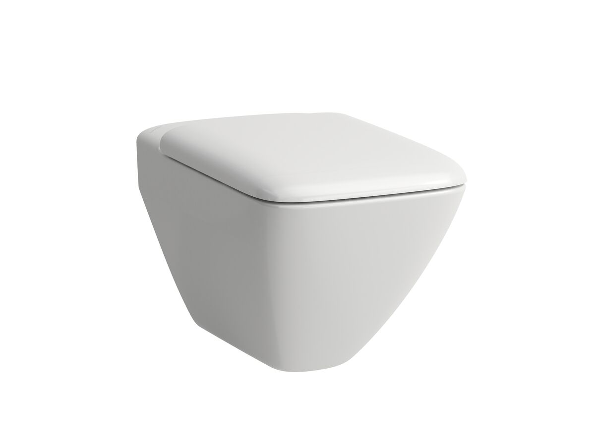 LAUFEN Palace Wall Hung Pan with Soft Close Seat White (4 Star) from Reece