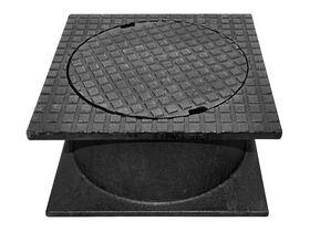 Cover 200 Complete (Heavy) 150mm Cast Iron from Reece