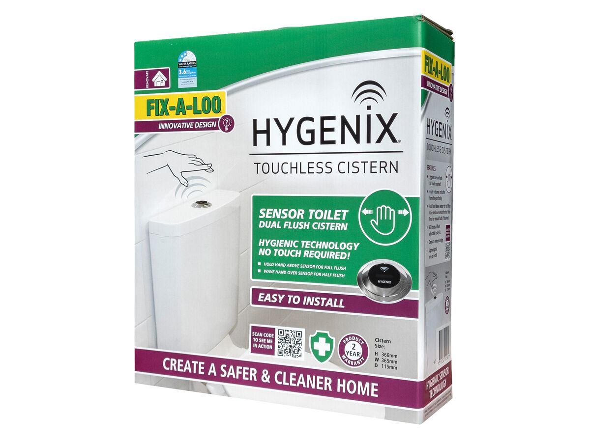Hygenix Touchless Cistern (3 Star) from Reece