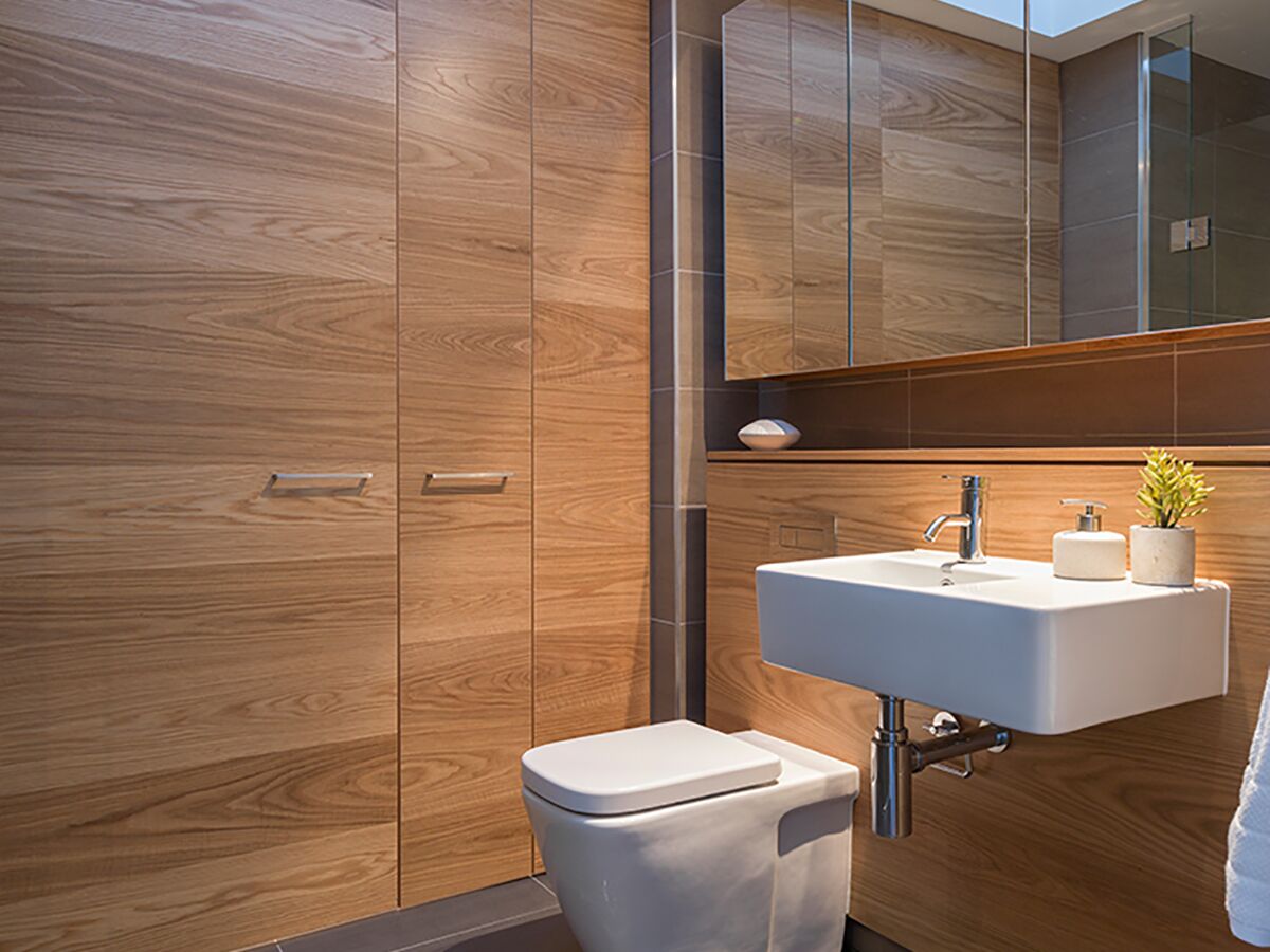 Caroma Cube Wall Basin with Overflow Left Hand Shelf 1 Taphole White ...