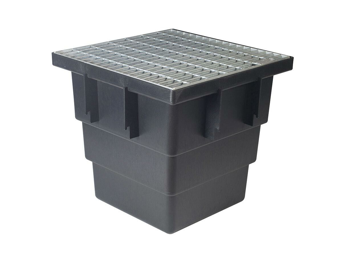 Reln 600mm Stormwater Pit Square 660mm Deep with Grate Medium Duty from ...