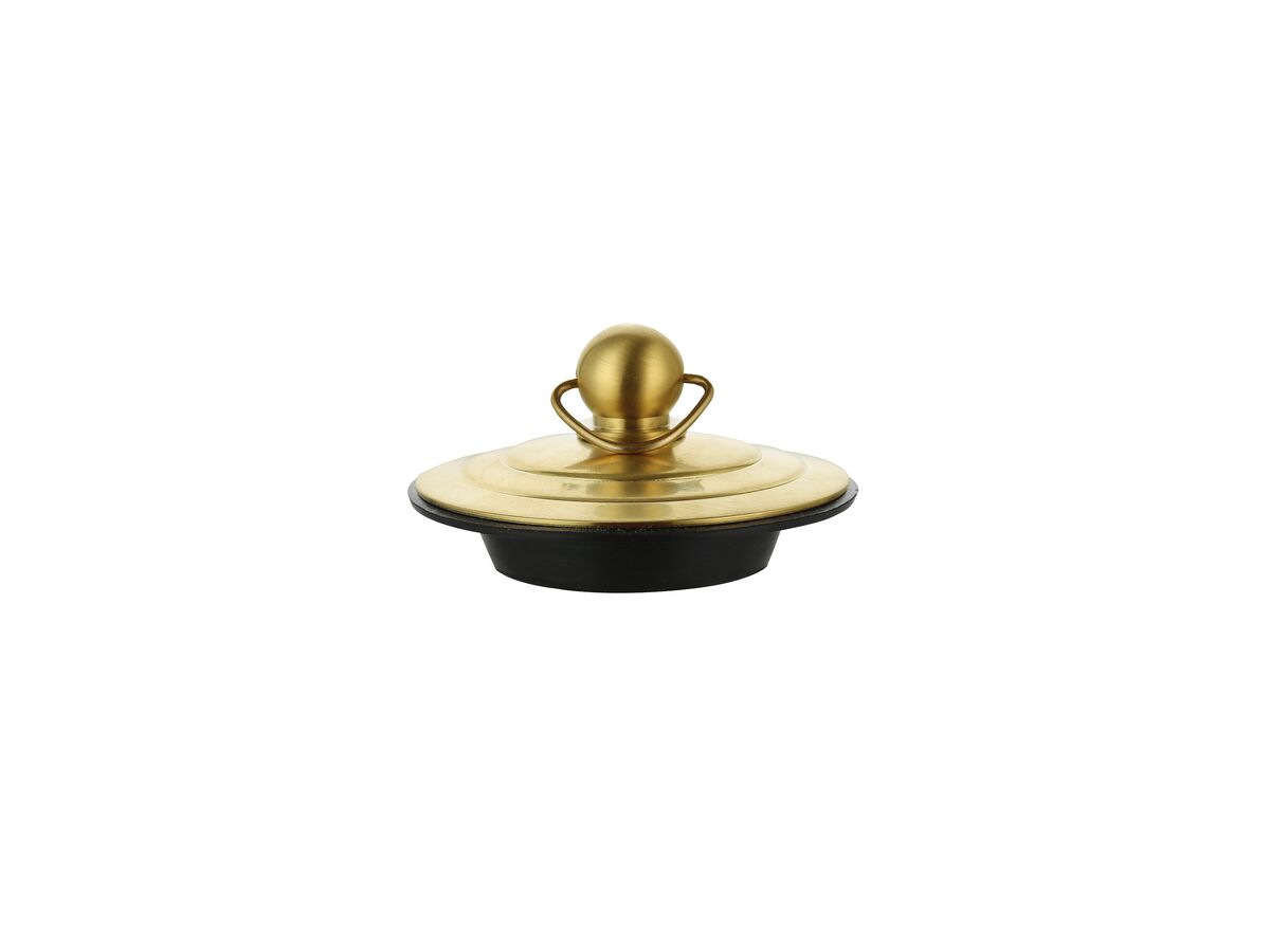 Mizu Drift 40mm Traditional Plug Only Brushed Brass from Reece
