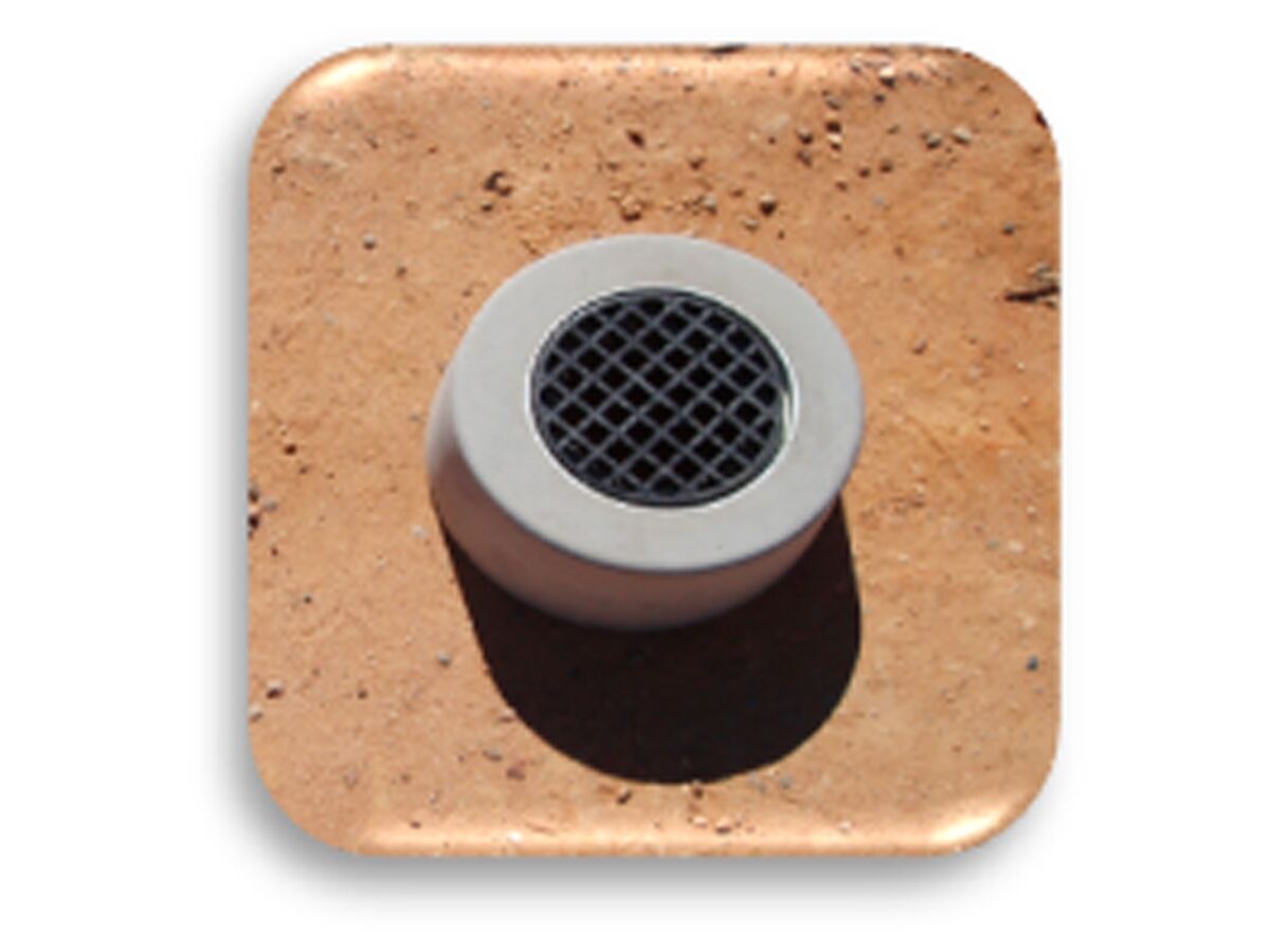 Concrete Mound with Fin Collar & DT Grate 100mm from Reece