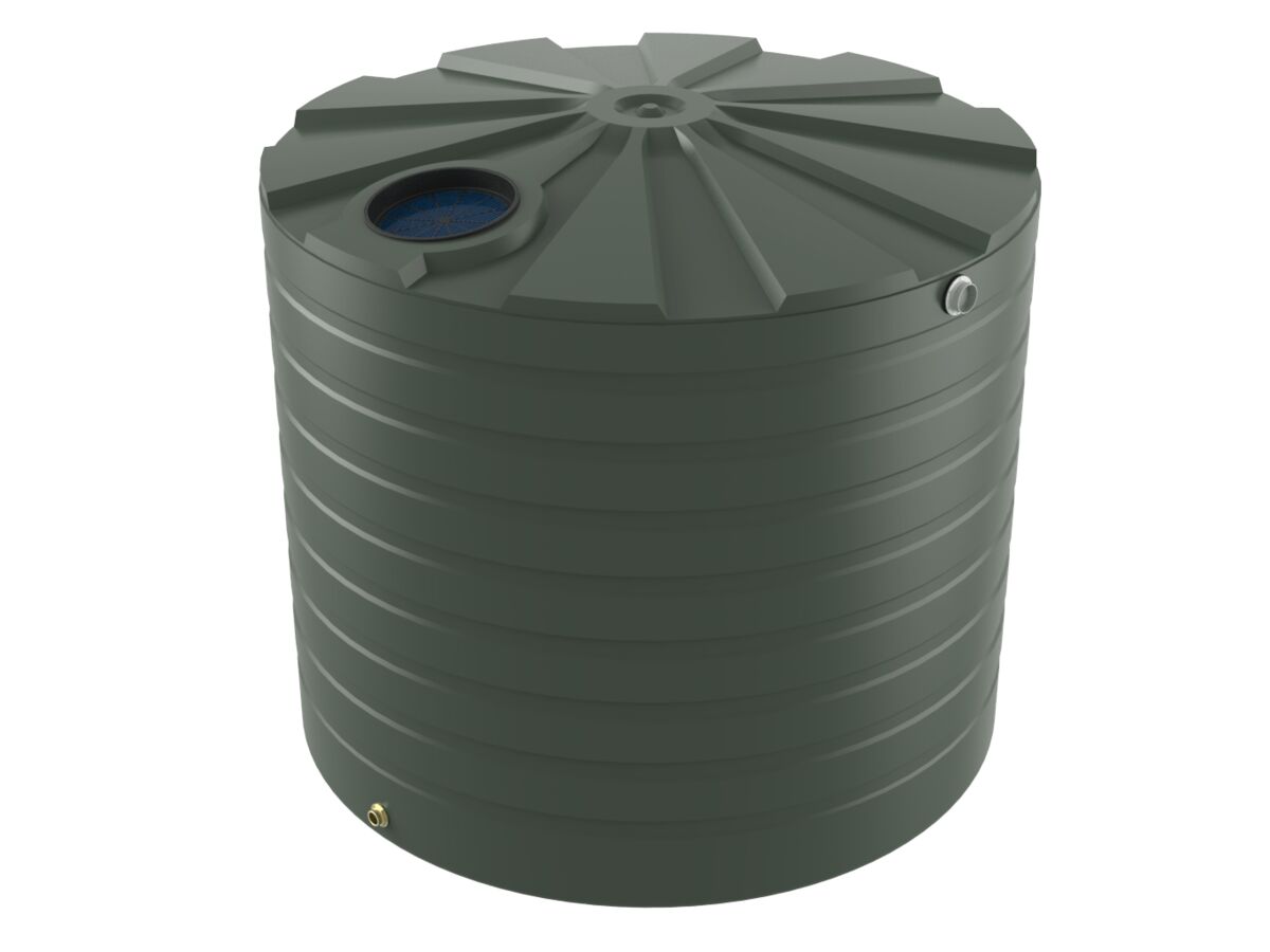 Qtank Rainwater Tank Poly 10000 Litres from Reece