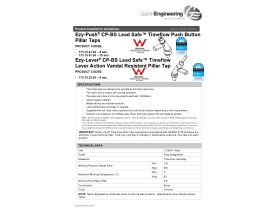 Ezy-Push Lead Safe Pillar Tap Timeflow Chrome (6 Star) from Reece