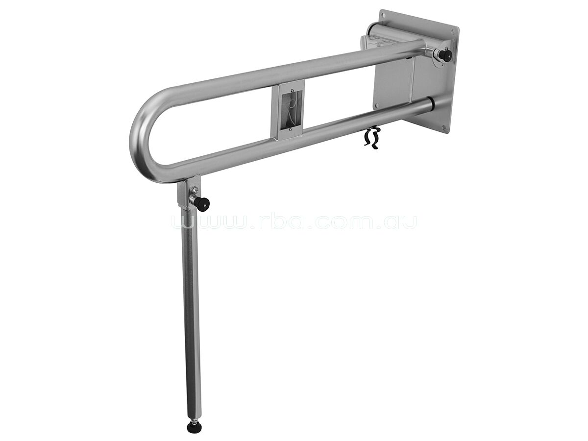 RBA Bariatric Drop Down Grail Rail with Nurse Call Button Right Hand ...
