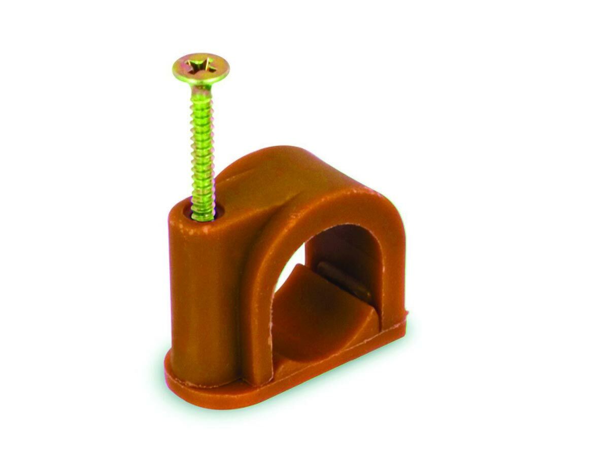 Quickclip 15mm Copper Metal Tek Screw (100) from Reece