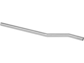 Stainless Steel Flush Pipe 600mm Long -25mm OD - 12mm Offset. 304 Grade ...