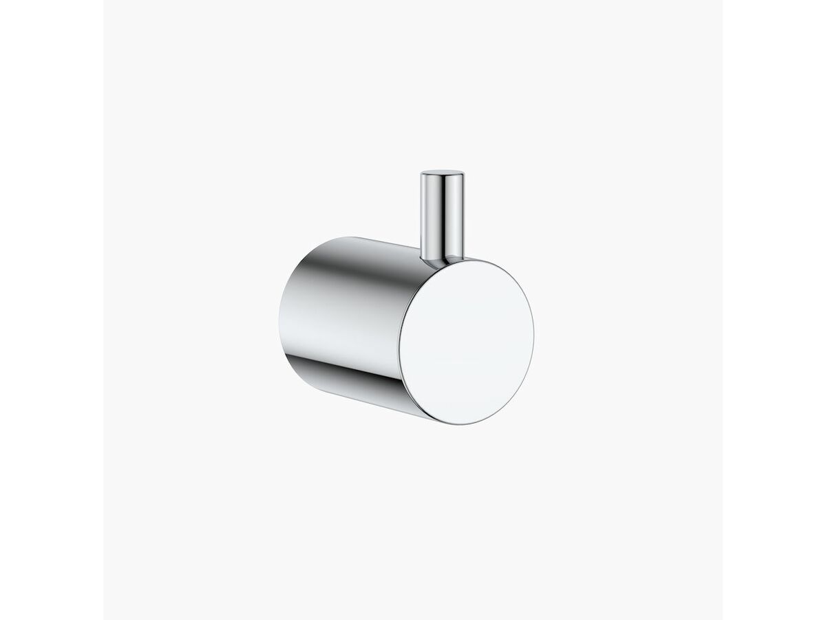 Clark Round Robe Hook Chrome from Reece