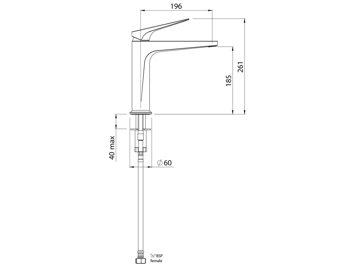 Methven Maku Sink Mixer Chrome (5 Star) from Reece
