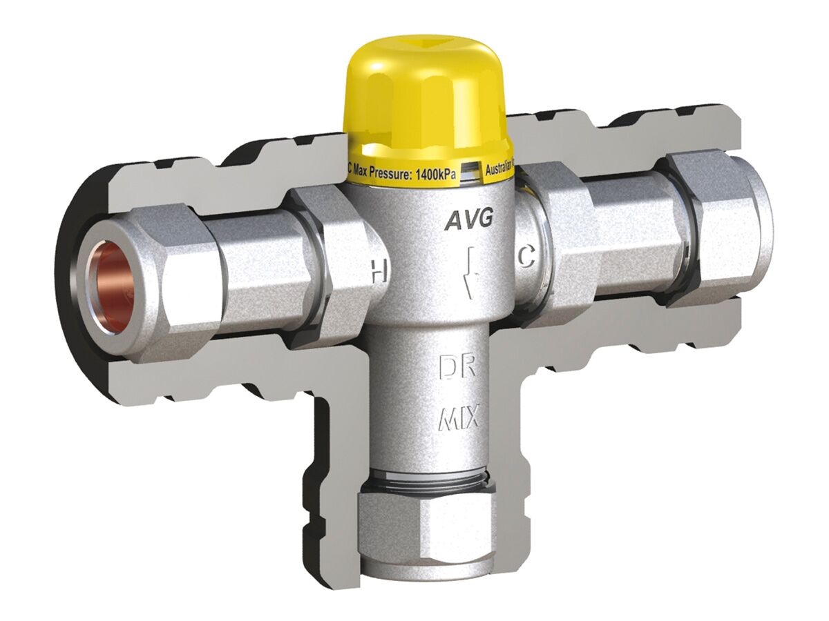 Avg Standard Tempering Valve 20mm from Reece