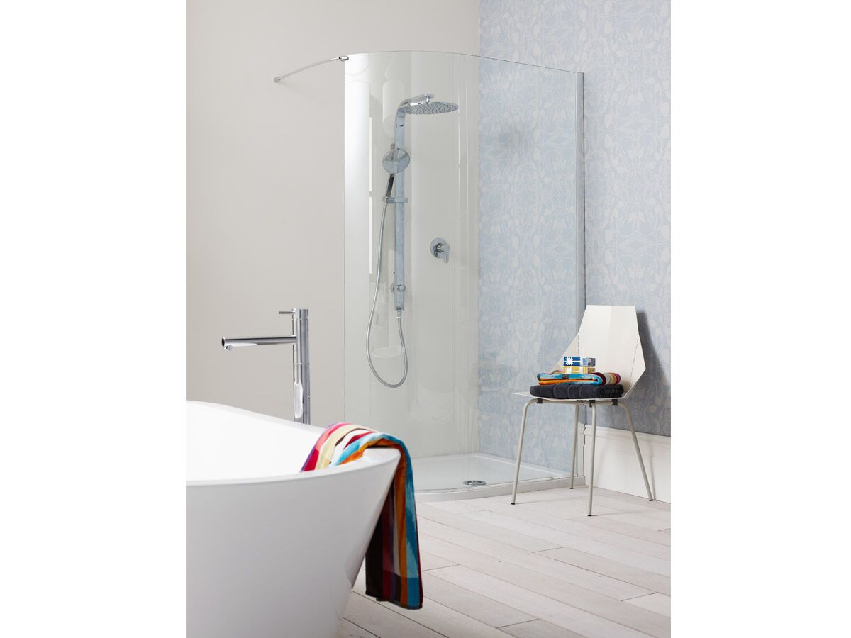 Nikles Pure Twin Shower 140 Handpiece-Techno 300 Chrome (3 Star) from Reece