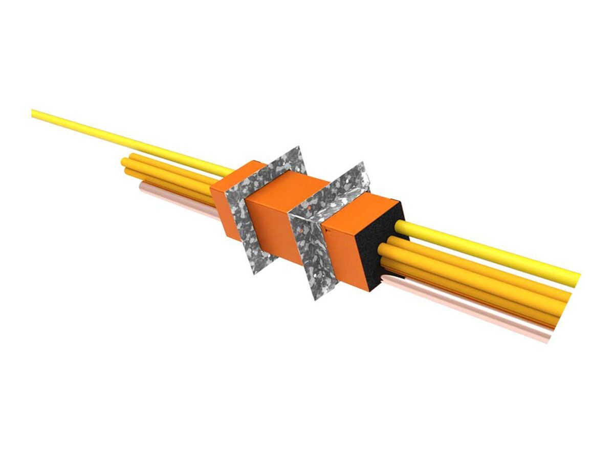 FyreBOX Mini - 100mm Square x 250mm Depth. Including pair of ...