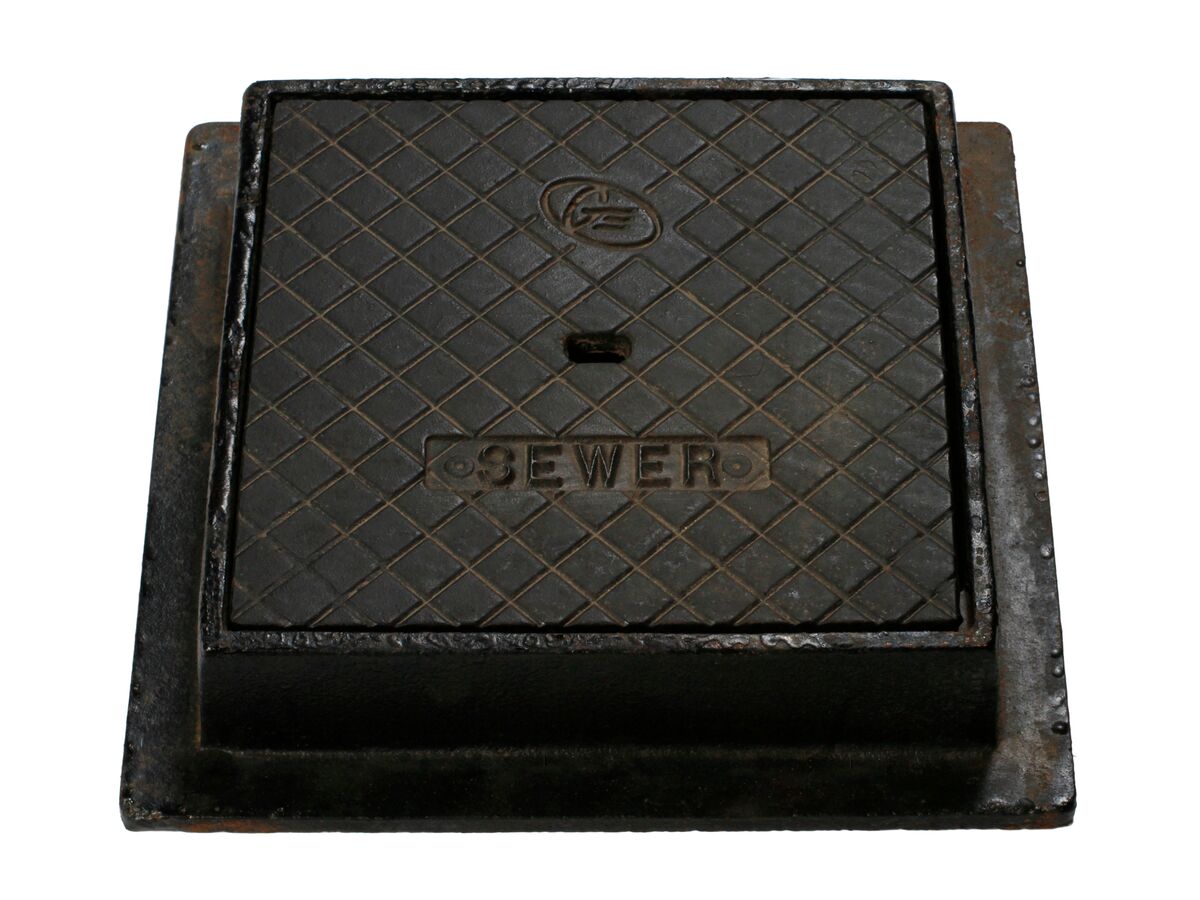 Cast Iron Meter Box (Sewer) 305mm x 300mm from Reece