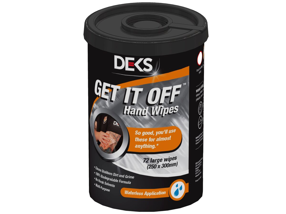 DEKS GET IT OFF! Hand Wipes from Reece