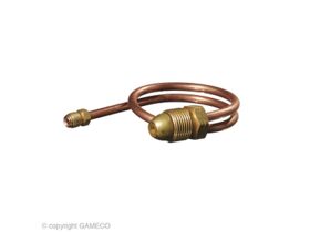 Copper Pigtail 1/4" Inverted Flare x POL 900mm from Reece