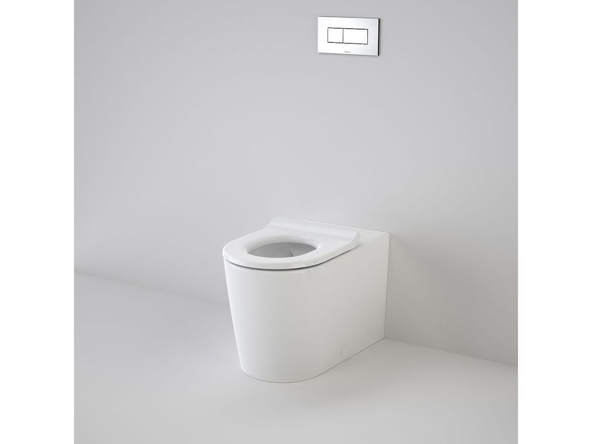 Caroma Liano Junior Cleanflush Invisi Series II Toilet Suite White (4 ...