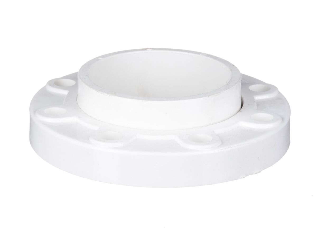 PVC Pressure Flange with Backing Ring 100mm (114mm) from Reece