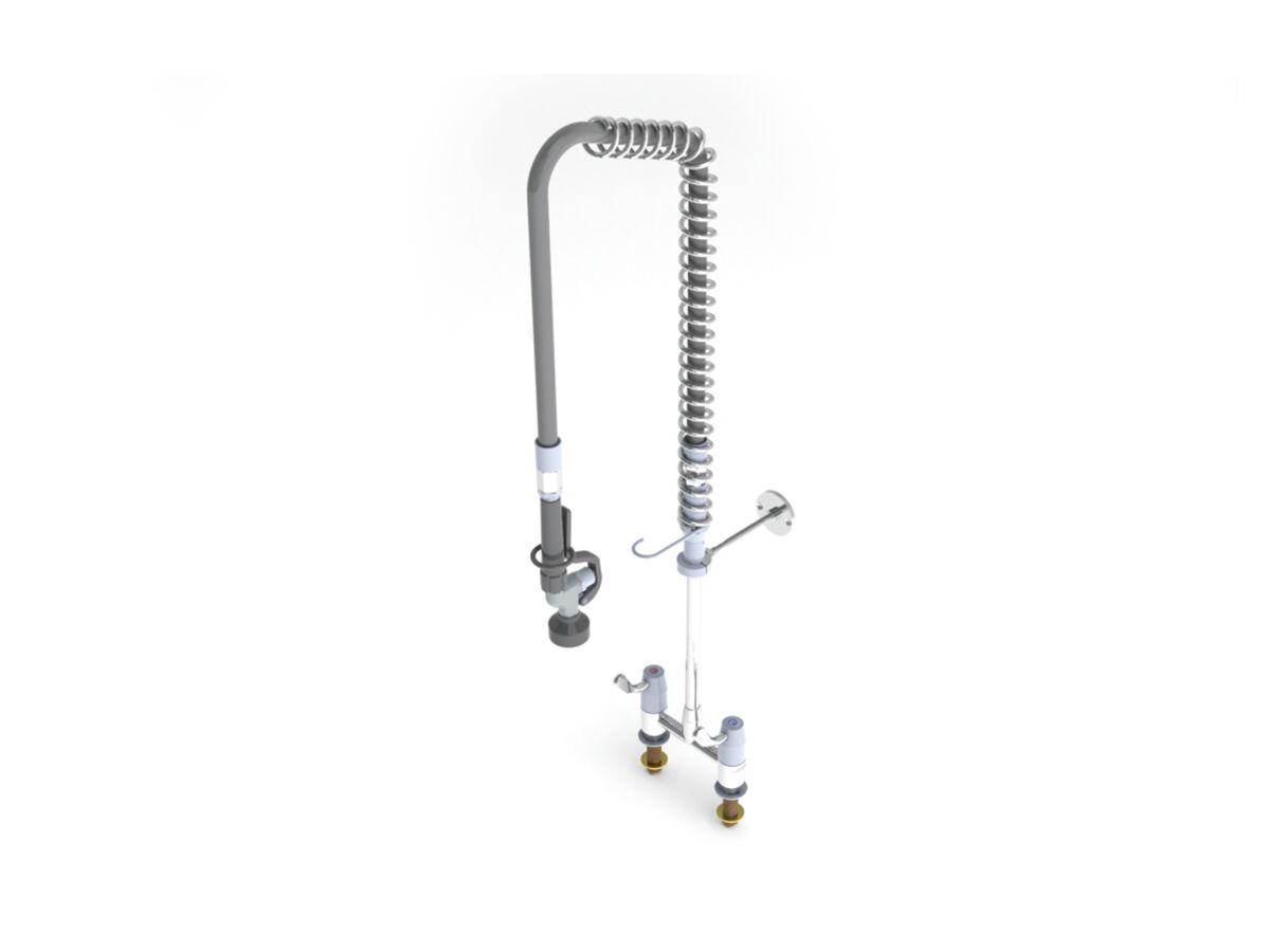 Enware Pre Rinse Hob Exposed Mixer Tap Chrome (6 Star) from Reece