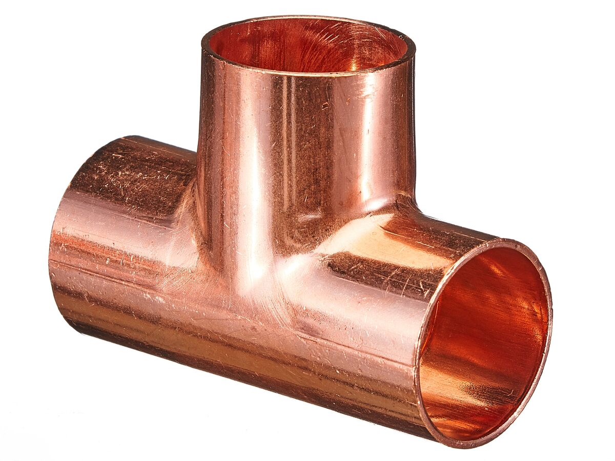 Ardent Copper Tee 1 3/8" ID Bag of of 1 from Reece