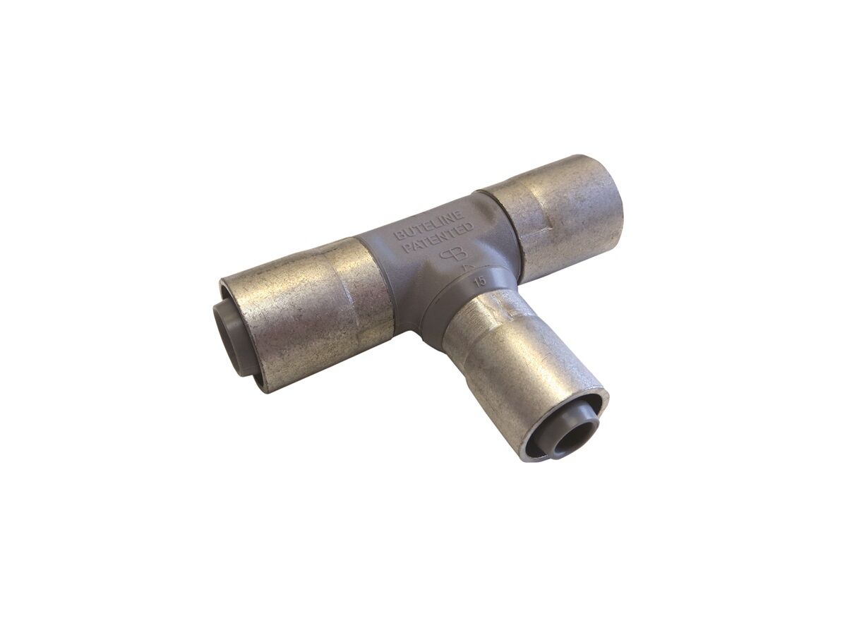 Buteline Reducing Tee 15mm x 15mm x (12mm) from Reece