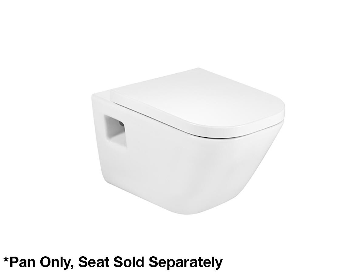 Roca The Gap Wall Hung Pan Only 4.5/3 White (4 Star) from Reece
