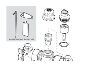 Aquablend 15 Thermostatic Mixing Valve 5Year Service Kit from Reece
