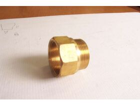 Brass Socket Male & Female Reducing 40mm x 32mm from Reece