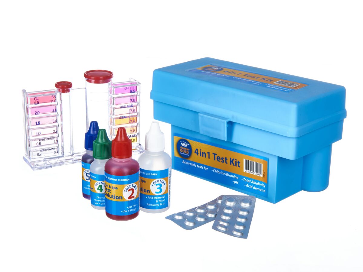 Four In One Pool Test Kit from Reece