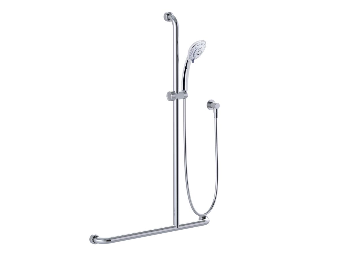 Hosfab GS 071Z C RH Home Care Right Hand Grab Rail Shower With Breeze ...