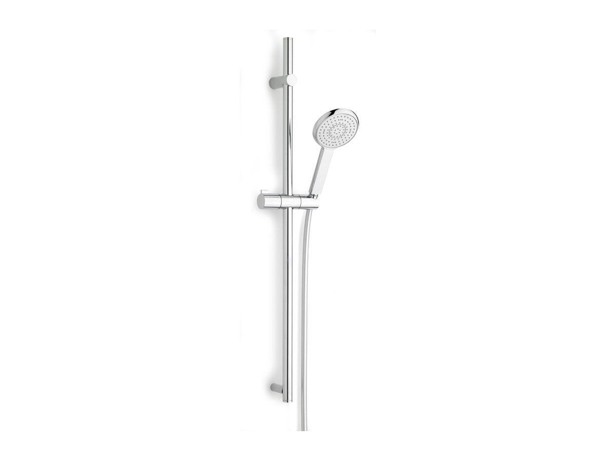 Nikles Pearl Single Rail Shower with 105 Handpiece with Wall Water ...