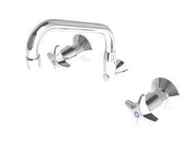Enware CS Recess Set Vandal Proof with Swivel Spout (3 Star) from Reece