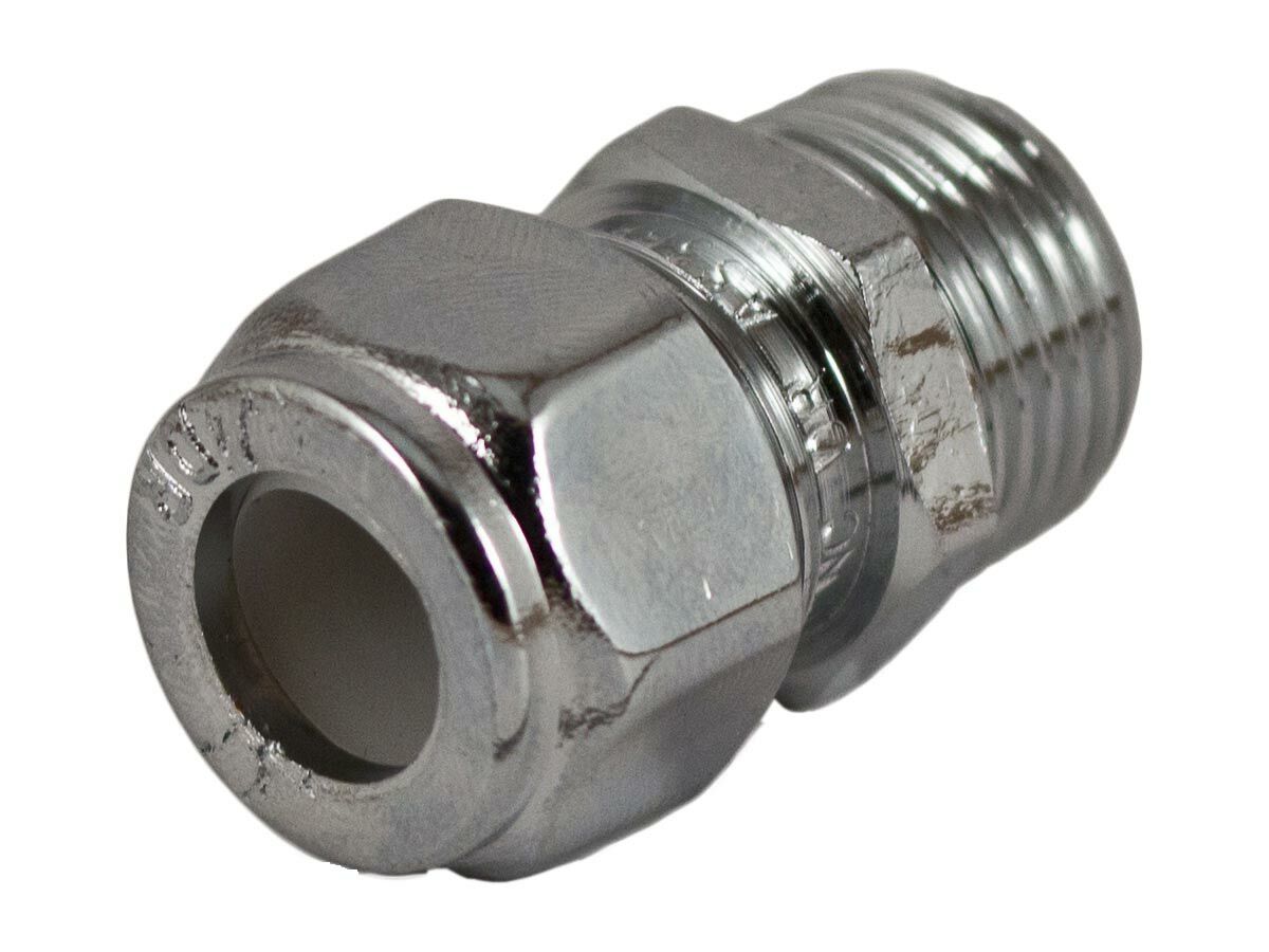 Nylon Olive Union 15Mi x 15C Chrome from Reece